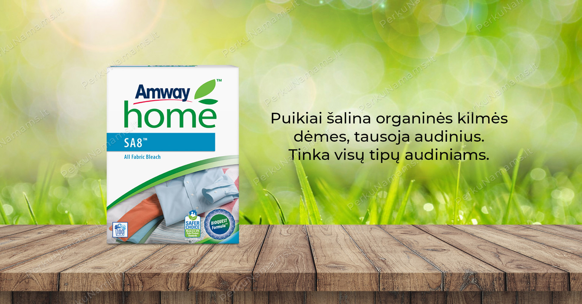 Visų audinių baliklis SA8™ (124485) / Amway produktai / AMWAY produktai ...